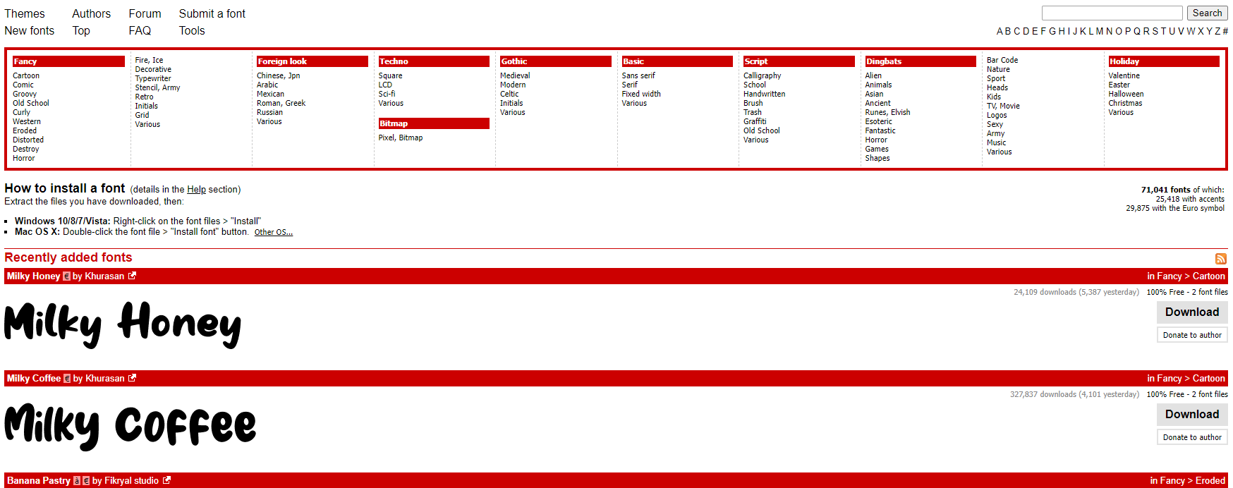 En Çok Kullanılan Ücretsiz 16 Font Bulma Sitesi - Dijitekno